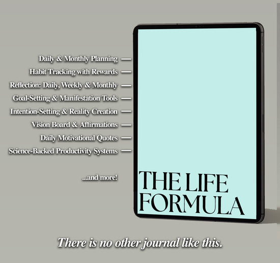 THE LIFE FORMULA 2025 Journal- DIGITAL (3rd Edition 2025) – The Mind ...